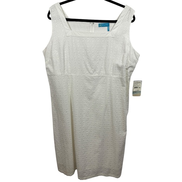 fresh produce | Dresses | Nwt Fresh Produce Sunburst Eyelet Dress White ...